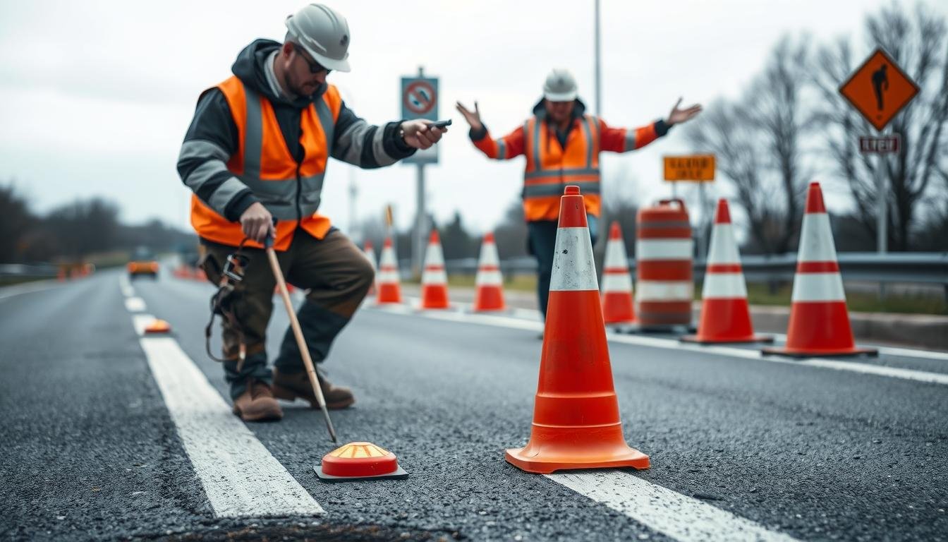 Critérios de Instalação de Tachões para Direcionamento de Fluxo em Rodovias